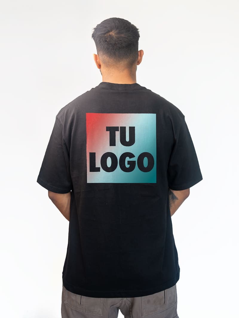 Remera Oversize con Estampa en Pecho y Espalda - Mau Indumentaria ...